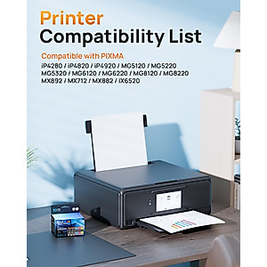 E-Z Ink (TM Compatible Ink Cartridge Replacement for Canon PGI-225 CLI-226 PGI225 CLI226 Compatible with PIXMA MX882 MX892 MG5320 MG6220 (2 PGBK, 2 Cyan, 2 Magenta, 2 Yellow, 2 Small Black) 10Pack