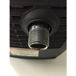 GenExhaust for Champion 2000 Watt Inverter Generator 1-1/2" Steel Exhaust Extension 8 Foot Length