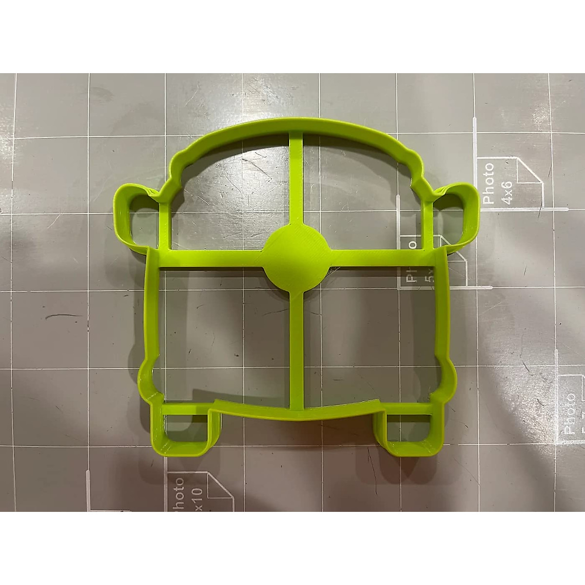 Van/Bus front view Outline Cookie cutter (4 inches)