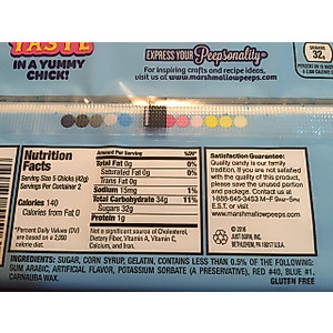 Peeps Limited Edition Cotton Candy Pack of 2, 20 chicks total