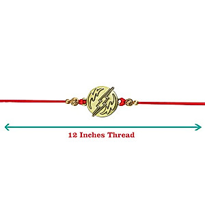 CHERKRAFT Rakhi for Small Brother Cartoon/Superhero Rakhi for Small Bhai Bro Rakhi Thread - CK069 (Design 3)