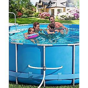 SHAPON Dual Split Hose Plunger Valve Compatible with Intex Pool Parts and Accessories Replacement for Above Ground Swimming Pool and Pool Filter Pump (1 Pack)