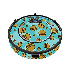 MightySkins Skin Compatible with Shark Ion Robot 750 Vacuum - Burger Heaven | Protective, Durable, and Unique Vinyl Decal wrap Cover | Easy to Apply, Remove, and Change Styles | Made in The USA