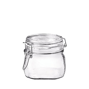 BORMIOLI ROCCO .5L Glass Canning Jar, 1 EA