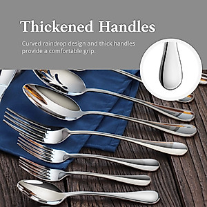 Artaste 18/10 Stainless Steel Elegant Serving & Hostess Flatware Sets (47-Piece 18/10 Silver Finish)