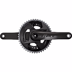 SRAM Force Dub 12-Speed Crankset Black, Gloss, 165mm, 48-35T
