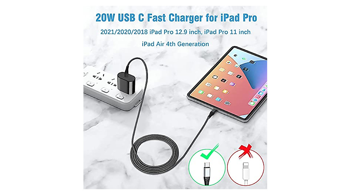 20W USB C Charge for iPad Pro & More | Fast, Reliable Charging