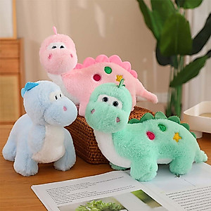 Yaafency Cute Stuffed Animals Plush Toys,Dinosaur Plushies Soft Cuddly Gift for Kids Girls Boys