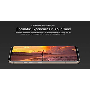 LG V60 ThinQ 5G LM-V600AM 128GB GSM Unlocked 6.8" P-OLED DisplayTriple 64MP+13MP+0.3MP Camera Phone Classy Blue