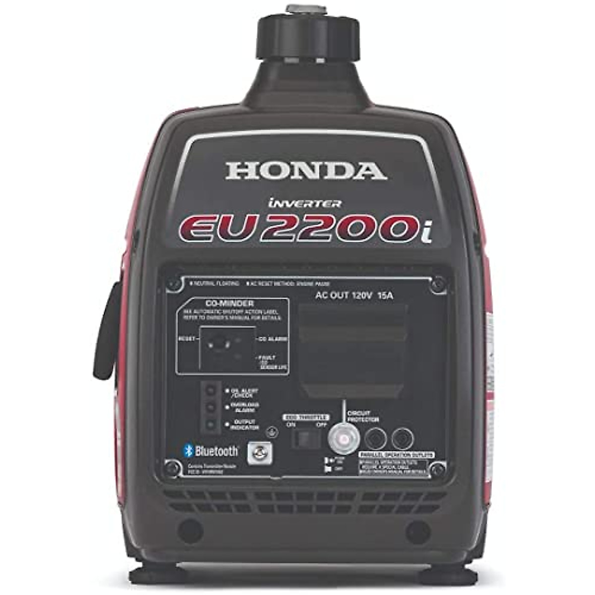 Honda EU2200i 2200-Watt 120-Volt Super Quiet Portable Inverter Generator with CO-Minder - 49-State