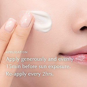 SELF BEAUTY Ultra Lightweight Mineral Facial Sunscreen SPF 50 1.69 fl.oz - Broad Spectrum PA++++ Korean Skincare No-White Cast Non-Greasy Hydrating Face with Hyaluronic Acid Sheer Tinted 50ml