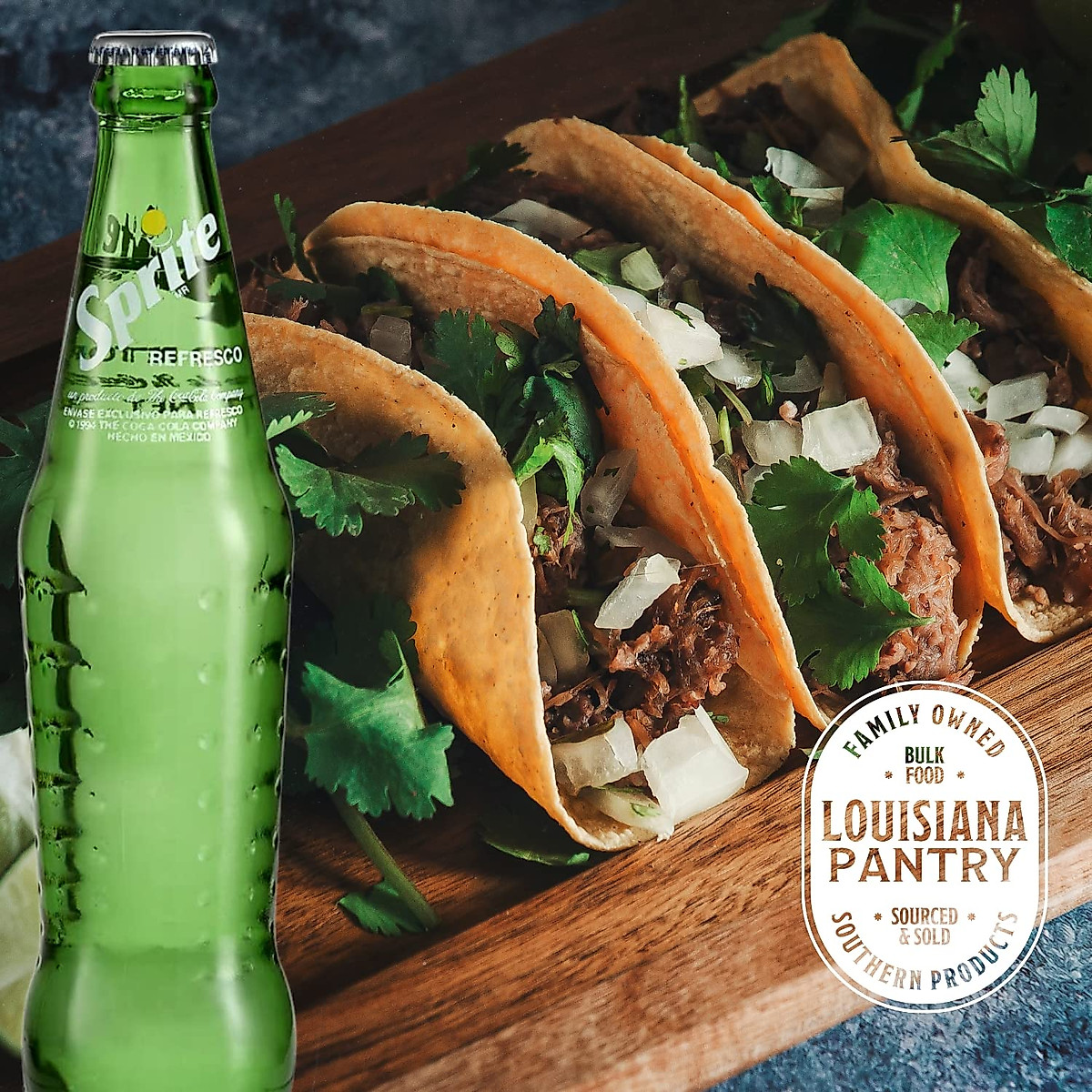 Mexican Glass Bottled Soda 12 Ounce Bundled by Louisiana Pantry (Sprite, 12 Pack)