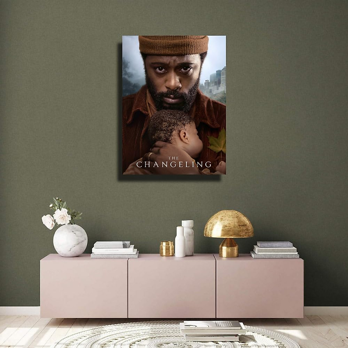 The Changeling Horror TV Series Poster, LaKeith Stanfield Poster, Trendy Living Room Accessories, Paper Canvas Wall Art, House Office Garage Unframed Wall Decoration, Christmas Gift