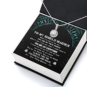 Harmony Gift To My Viking Woman, To My Shieldmaiden, Female viking jewelry, viking jewelry for women, viking style jewelry, viking gift ideas, viking jewelry for women, viking neckless