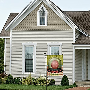 My Little Nest Seasonal Garden Flag Easter Egg Glass Bottle Double Sided Vertical Garden Flags for Home Yard Holiday Flag Outdoor Decoration Farmhouse Banner 12"x18"