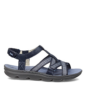 Jambu Women's Bay Water Ready Sport Sandal, Blue Multi, 8