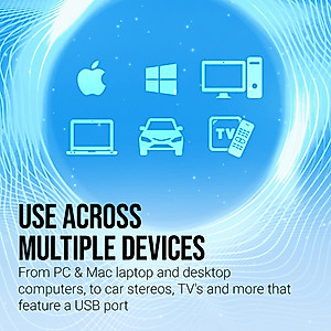 PNY 32GB Turbo Attache 3 USB 3.0 Flash Drive 5-Pack, Grey