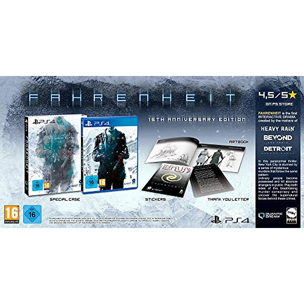 Fahrenheit 15th Anniversary Edition (PS4)