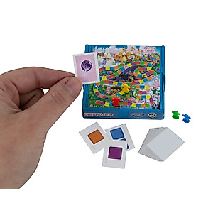 Worlds Smallest Miniature Classic Kids Games Bundle – Hungry Hungry Hippos – Chutes & Ladders – Candyland – Connect 4 with Bonus Miniature Playing Cards