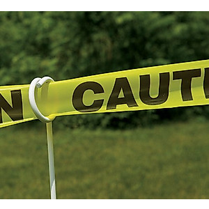 INCOM Manufacturing: Yellow CAUTION Tape Barrier- Safety Warning Tape, 3 Inch x 1000 Feet, (76.2 Millimeters x 304.8 Meters)