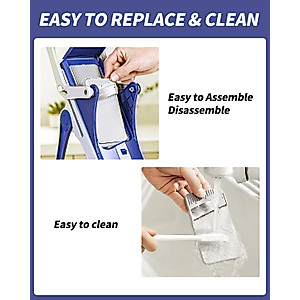 Electric Shaved Ice Machine bundle with Safe Mandoline Slicer,Rechargeable Snow Cone Machine with 2 Silicone Ice Mold, Multifunctional 6 in 1 Food Chopper