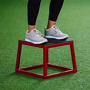 Titan Fitness 12" Plyometric Box HD Step Plyo Box Jump Exercise Fit Training