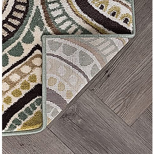 Aurora Large 7x10 Area Rug 7x10 - Indoor Area Rugs for Living Room - Dining Room Rug - Bedroom Rug - Kitchen Rug - Entryway Rug Contemporary Carpet - Alfombras para Salas Modernas Grandes