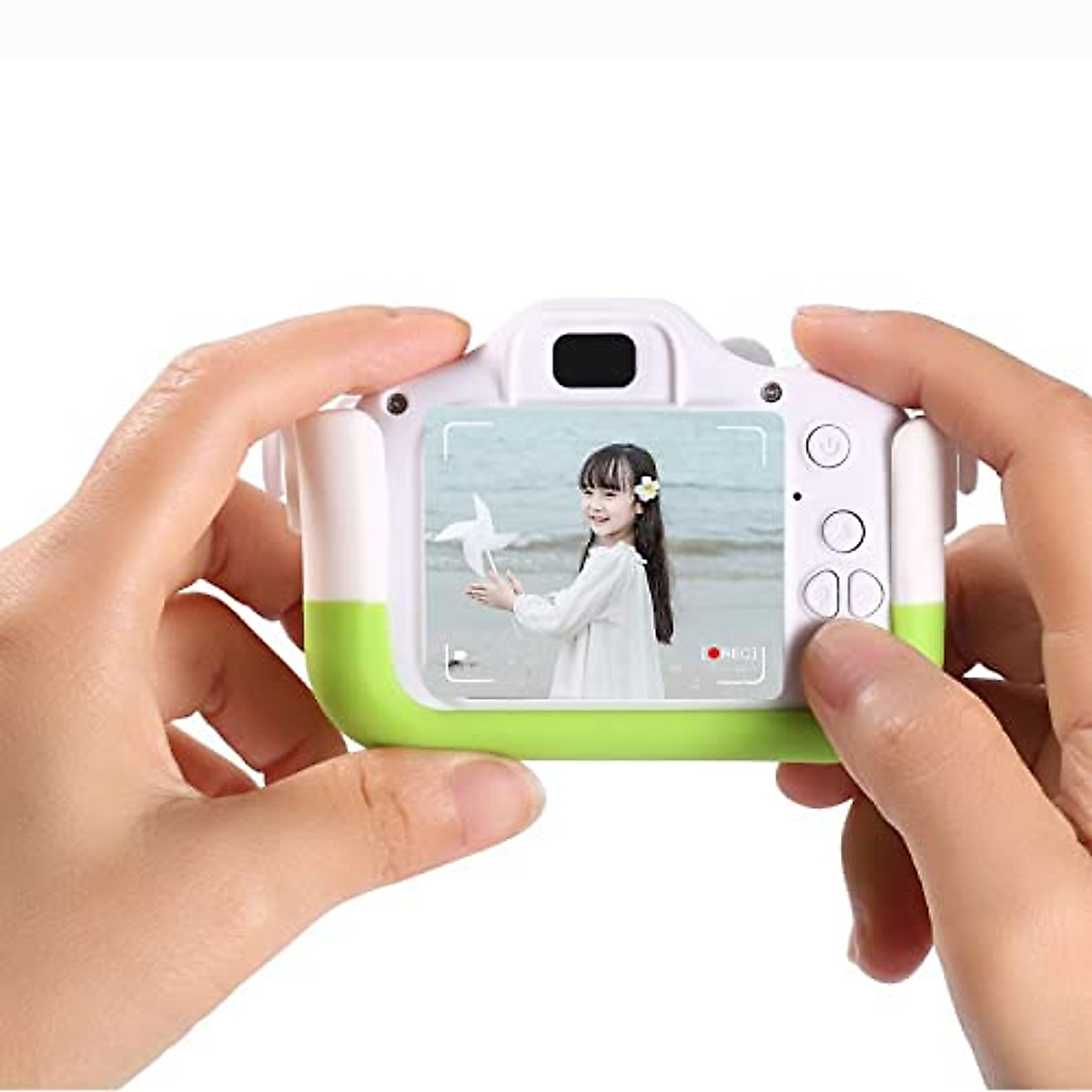 New HD Camera for Children's Photography and Video Recording, Front and Rear Dual 4000W Pixe-l HD Camera, Children's Camera Mini Children's Gift Camera