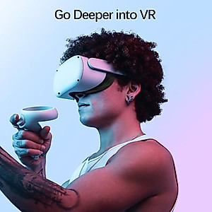 Face Cushion Pad for Meta Quest 2 VR Facial Interface Replacement PU Leather Foam for Oculus Quest 2 Vr Cover