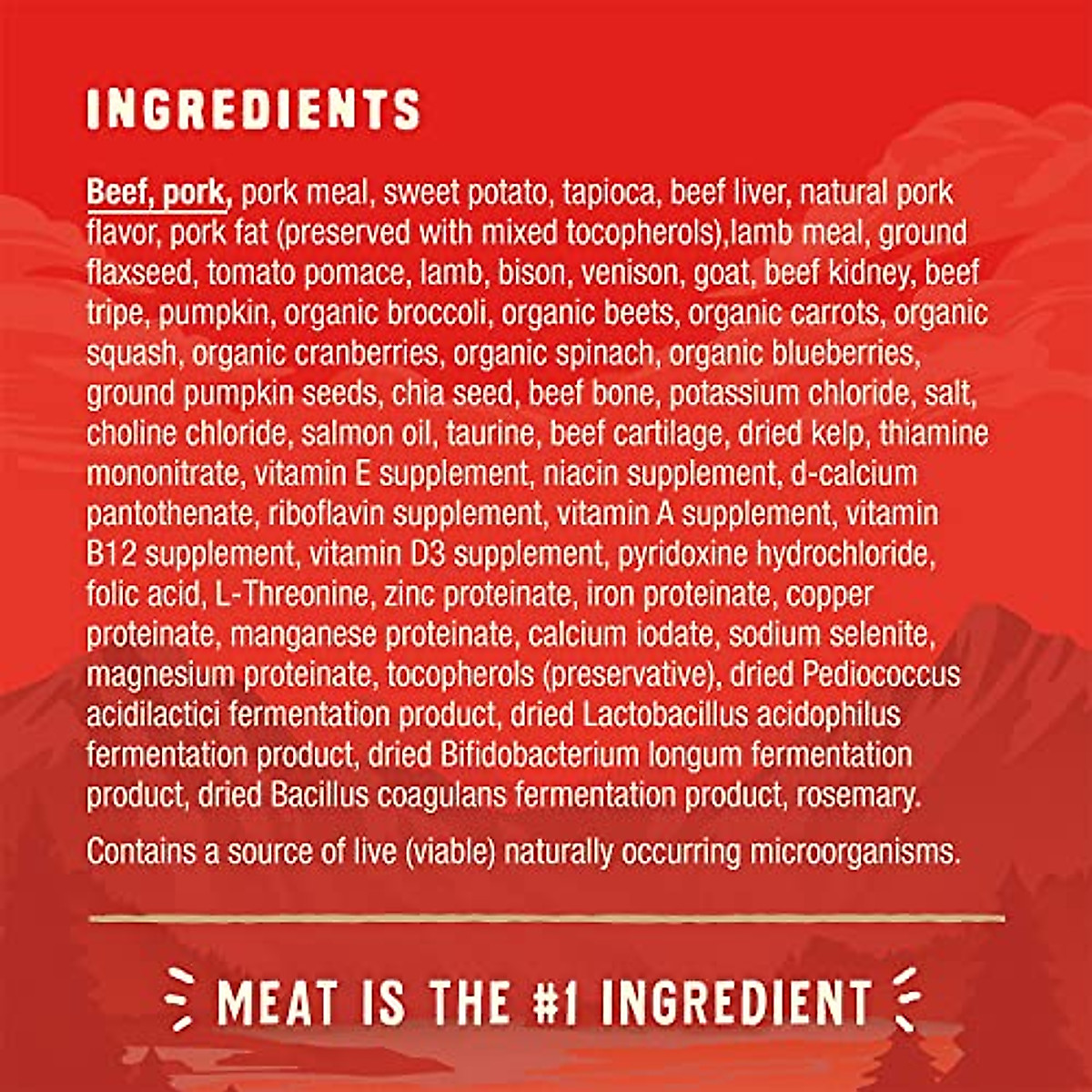 Stella & Chewy's Wild Red Dry Dog Food Raw Blend High Protein Grain & Legume Free Red Meat Recipe, 3.5 lb. Bag