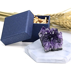 Nvzi Amethyst Crystals, Amethyst Clusters, Amythestyst Crystals, Amathesis Crystal, Raw Amethyst Stone, Natural Amethyst Geode Cave Healing Crystal Stones, Purple Crystal, Amatista, About 0.1 Lb