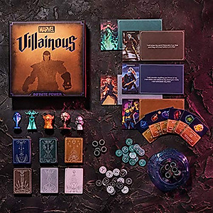 Ravensburger Marvel Villainous: Infinite Power Strategy Board Game for Ages 12 & Up - The Next Chapter of Villainous