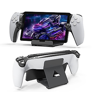 Handheld Game Console Holder Tablets Stand,Tablet Stand for Playstation Portal/for Rog Ally/for Legion Go Game Machine Tablet Stand Holder Accessories (Black)