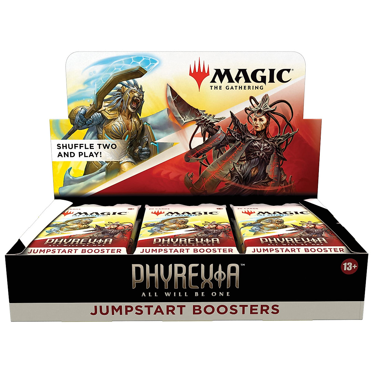 Magic: The Gathering Phyrexia: All Will Be One Jumpstart Booster Box | 18 Packs (360 Magic Cards)