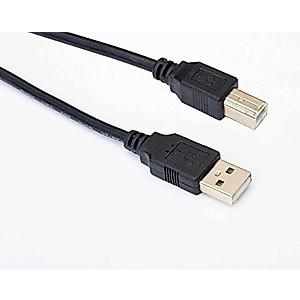 OMNIHIL 8 Feet Long High Speed USB 2.0 Cable Compatible with Brother Printer HL-6180DW/BROTHER HL-L2370DW/Brother HL-L6250DW/Brother MFC-7240/ Brother QL-810W