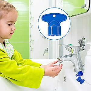 OIIKI 10PCS Cache Faucet Aerator Key, Removal Wrench Tool, for 16.5mm/0.65Inch, 18.5mm/0.72Inch, 21.5mm/0.85Inch, 22mm/0.87Inch, 24mm/0.94Inch, 2PCS for Each Size