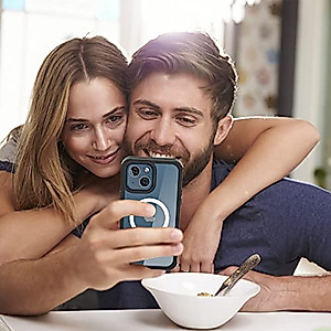 AICase for iPhone 13 Mini Case Compatible with Magsafe, Full Body Rugged with Built-in 9H Tempered Glass Screen Protector Heavy Duty Protection Shockproof Cover for iPhone 13 Mini Case 5.4"