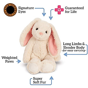 Vermont Teddy Bear Stuffed Bunny - Bunny Stuffed Animal, 15 Inch, Buddy