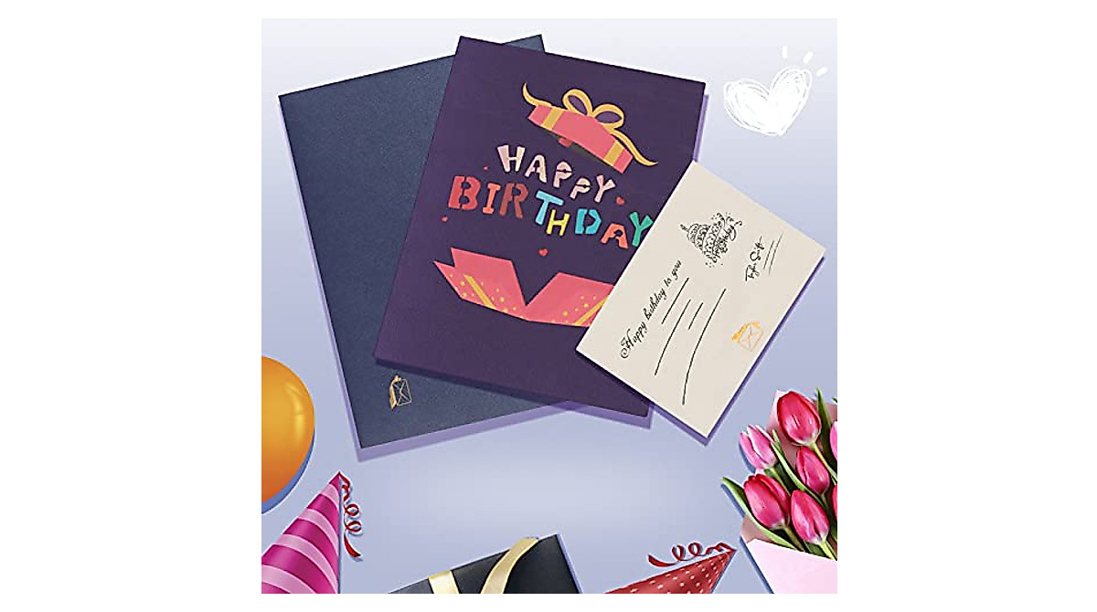 Skycase 3D Birthday Card - Handmade Pop Up Card