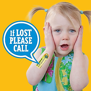 Quick Stick Write-on! Child ID Tattoos NEW (Beach 6pk.)