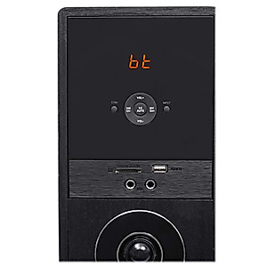 Rockville TM150B Black Home Theater System Tower Speakers 10" Sub/Bluetooth/USB