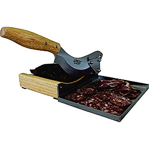 Ultra Tec Biltong-Pro radiused Cutter with Magnetic Stainless Steel Tray
