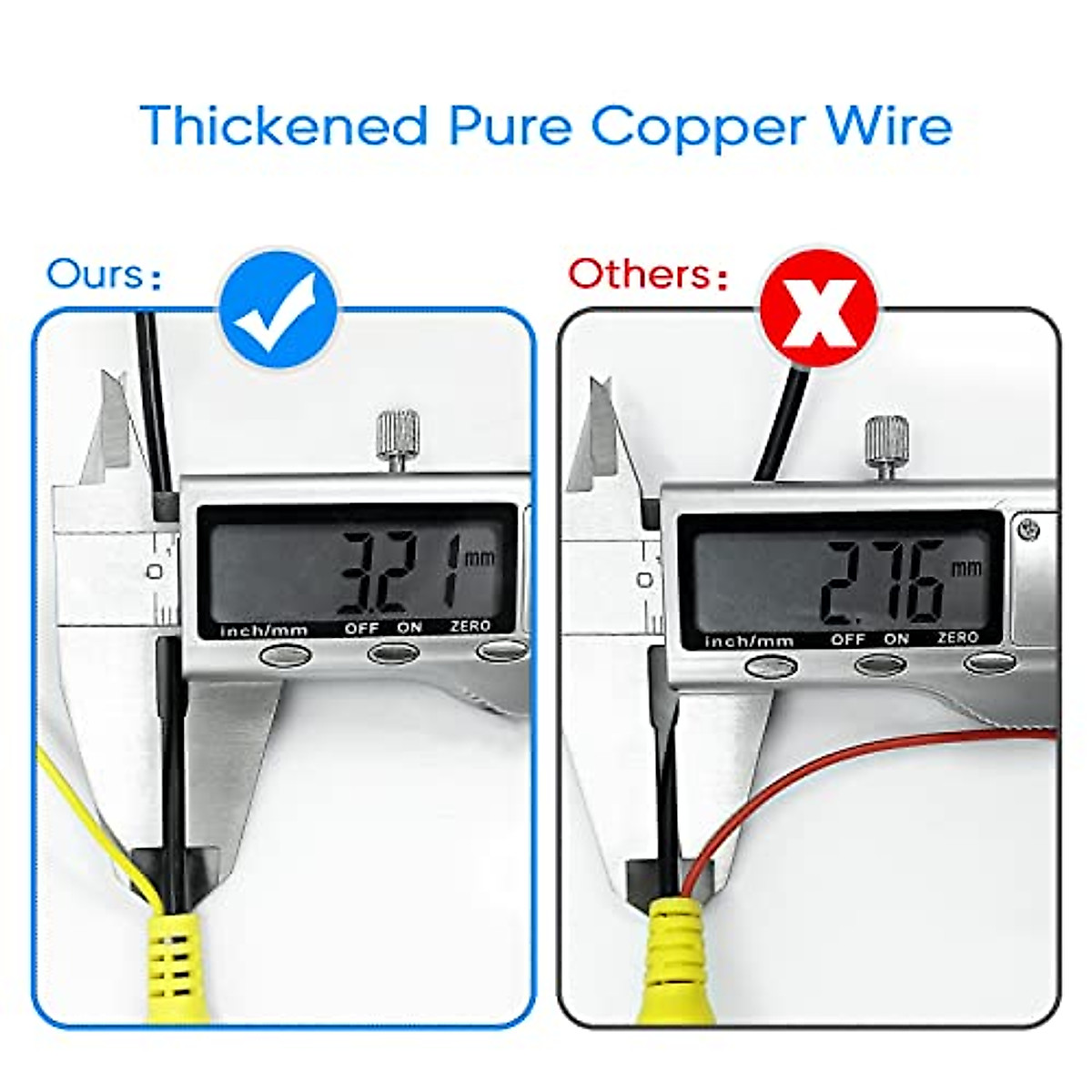 Pixelman 33Ft Backup Camera RCA Video Extension Cable,Pure Copper Double-Shielded Car Rear View Reverse Cam Cord,Auto Monitor Back Up AV Wire,Yellow Connector Adapter for Vehicle SUV RV Pickup Trucks