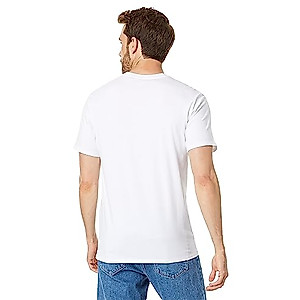 KARL LAGERFELD Paris Karl Color-Block/Lines Logo Tee White LG