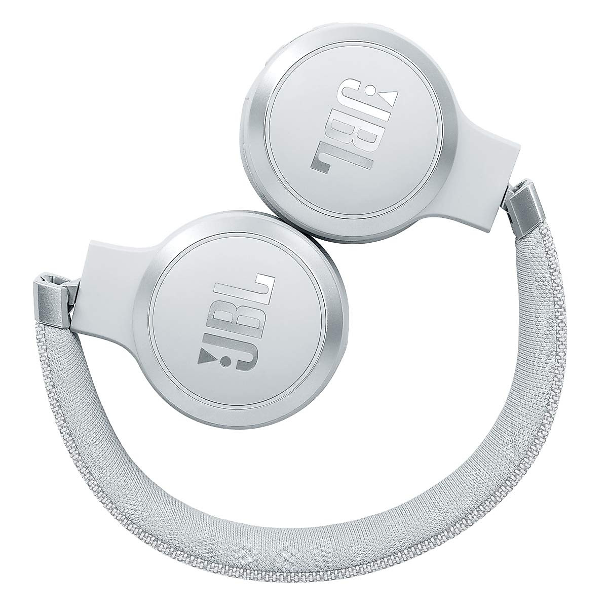 JBL Live 460NC - Wireless On-Ear Noise Cancelling Headphones with Long Battery Life and Voice Assistant Control - White (Renewed)