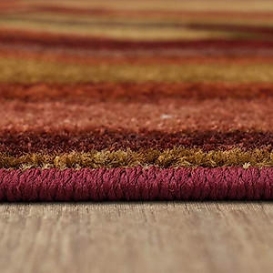 Mohawk Home Picasso Area Rug, 3' 9" x 5' 8", Wine