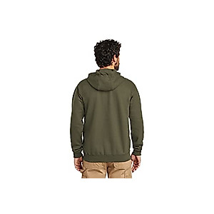 CarharttmensLoose Fit Midweight Full-Zip SweatshirtMossLarge