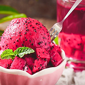 TAOMEINONG Premium Bamboo Utensils Bamboo Cocktail Forks & Bamboo Appetizer Forks Bamboo Silverware Set of 5 Stainless Steel Forks Handcrafted Bamboo cutlery - Cocktail Picks