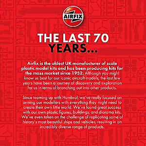 Airfix Model Airplane Kit Gift Set - A01005B Mitsubishi A6M2b Zero, Plastic Plane Model Kits for Adults & Kids 14+, Skill Level 1, 1:72 Scale WW2 Military Aircraft Models - Real Aeroplane Models