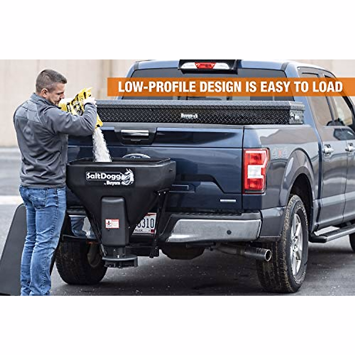 Buyers Products TGS02 SaltDogg 4.0 Cubic Foot Tailgate Salt Spreader